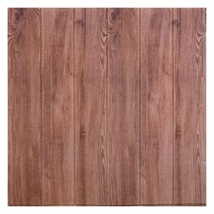 2147 - Vörös Fa - 3D Tégla falmatrica, fali panel extra öntapadós ...