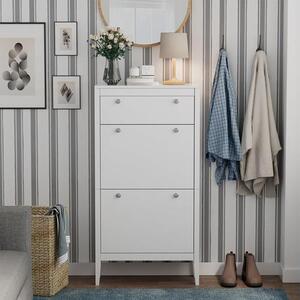 Vicco Aron fehér cipőtároló 60×115 cm – kompakt előszobabútor | FAVI.hu