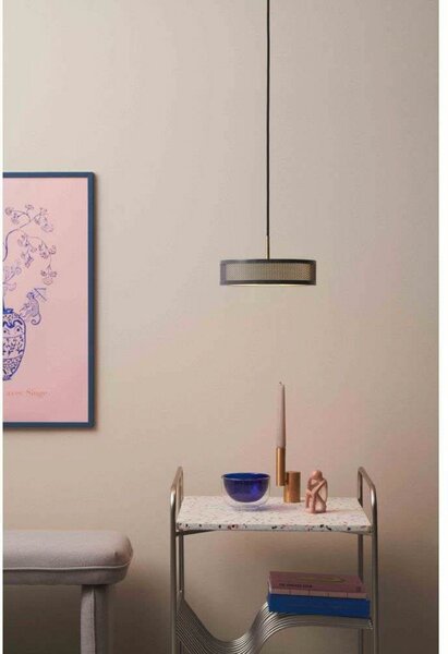 Halo Design Frame 3 lógó lámpa, Ø 24 cm, fekete/sárgaréz | FAVI.hu