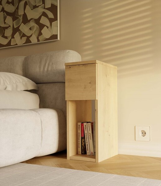 Aldabra Galax 20 - 1S éjjeliszekrény, tölgy | FAVI.hu