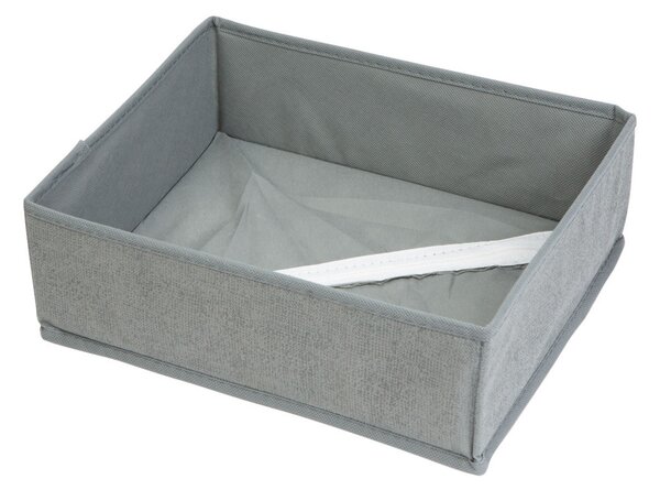 Bewello BW2075 Szövet tárolódoboz- 30 x 26 x 10 cm - szürke | FAVI.hu