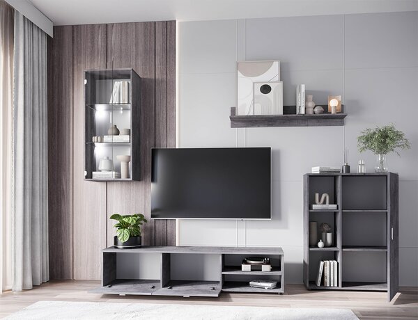 BUTORLINE Nappali bútor DOMI beton | FAVI.hu