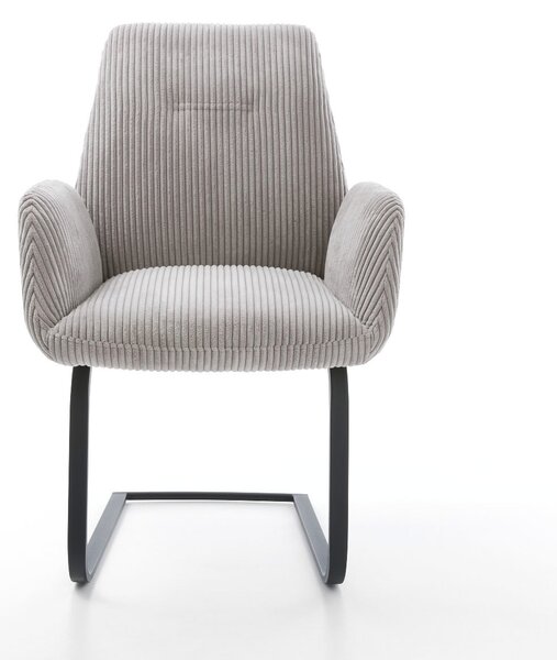 DELIFE Étkezőszék Zoa-Flex mikroszálas ezüstszürke étkezőszék lapos ...