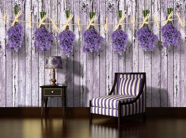 Levendula poszter, fotótapéta, Vlies (104 x 70,5 cm) | FAVI.hu