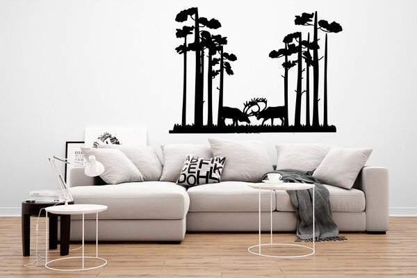 Erdei Állatok Falmatrica | FAVI.hu