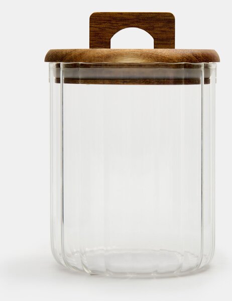 Sinsay - Üvegedény ételhez bambusz fedéllel - clear | FAVI.hu