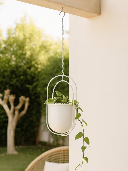 Sinsay - Fém fali edény - krémszínű | FAVI.hu