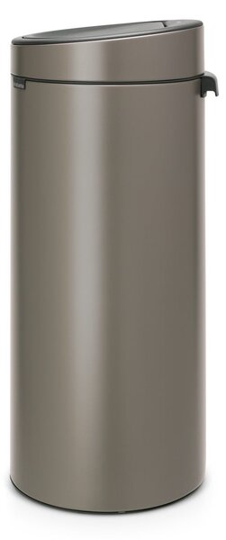 Szürke acél érintésre nyíló szemetes 30 l Touch Bin – Brabantia | FAVI.hu