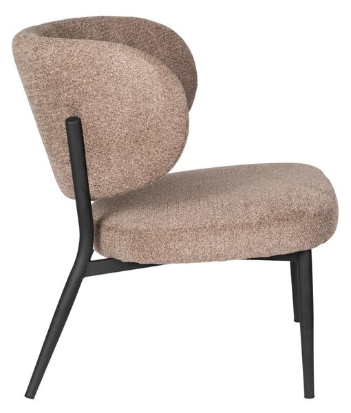 Világosbarna fotel Sanne – White Label | FAVI.hu