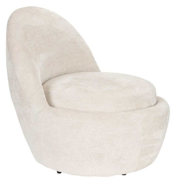 Krémszínű fotel Nash – White Label | FAVI.hu