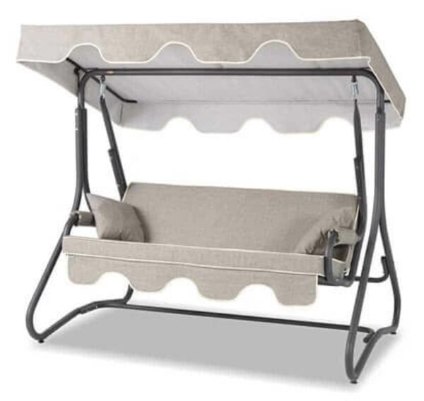 Ruta kerti hintaágy 3 személyes | Profil színe: antracit | Szövet ...