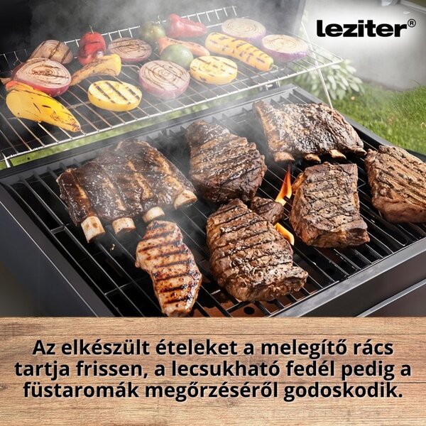 Multifunkciós faszenes kerti grillsütő | FAVI.hu