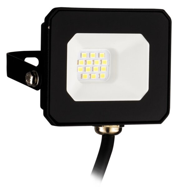 LED reflektor , 10W , természetes fehér , fekete , alumínium , üveg ...