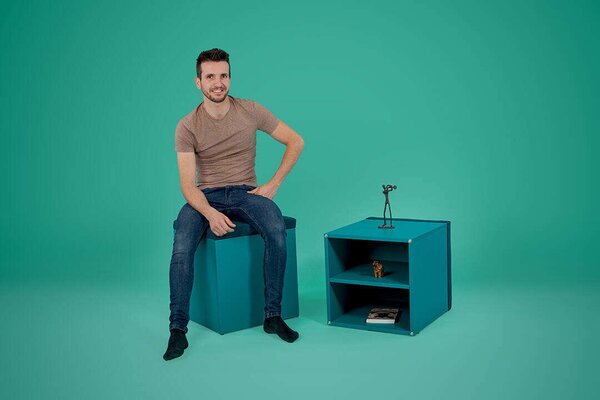 Türkiz Virgo moduláris bútor | FAVI.hu