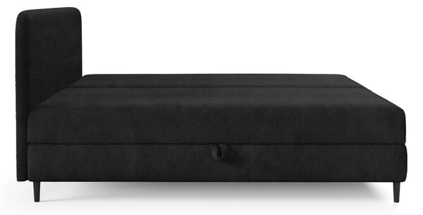 FUBU ágyneműtartós boxspiring ágy 120x200 - fekete | FAVI.hu