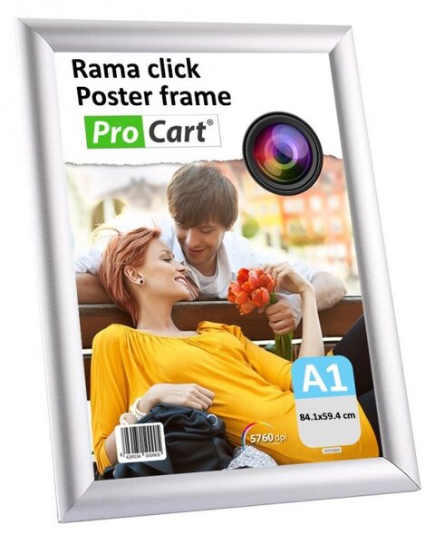 Procart Alumínium click frame, A1 formátumban, reklámüzenetek és nagyméretű poszterek ...