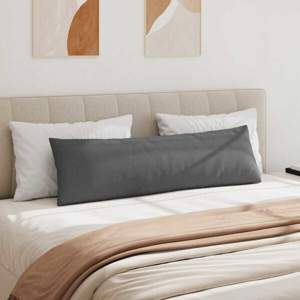 Kanapé párnák 2 pcs Sötétszürke 145 x 40 cm szövet | FAVI.hu