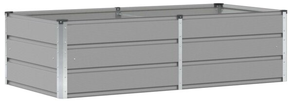 Növénytartó Világosszürke 160 x 80 x 45 cm Acél | FAVI.hu