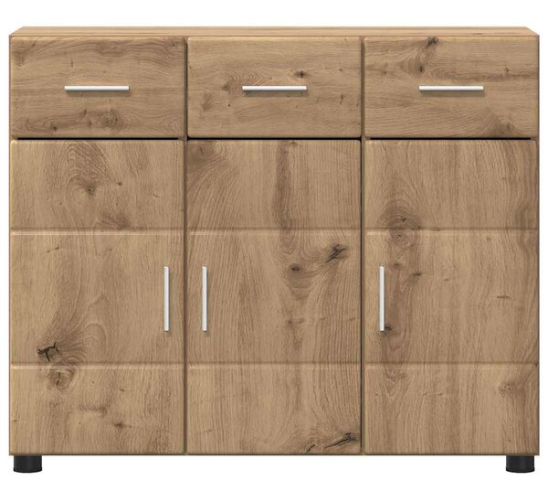 Széf polcokkal Artisan tölgy 88,5 x 30,5 x 73 cm Faanyag | FAVI.hu