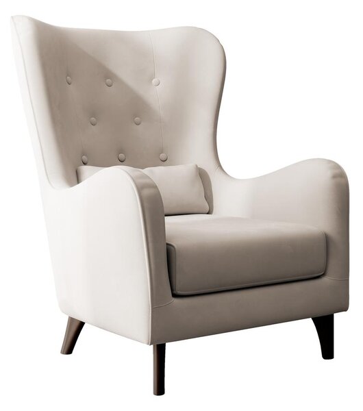 Z0ND0 Fotel Calimero I (krém + wenge). Akció -20%. 1099350 | FAVI.hu