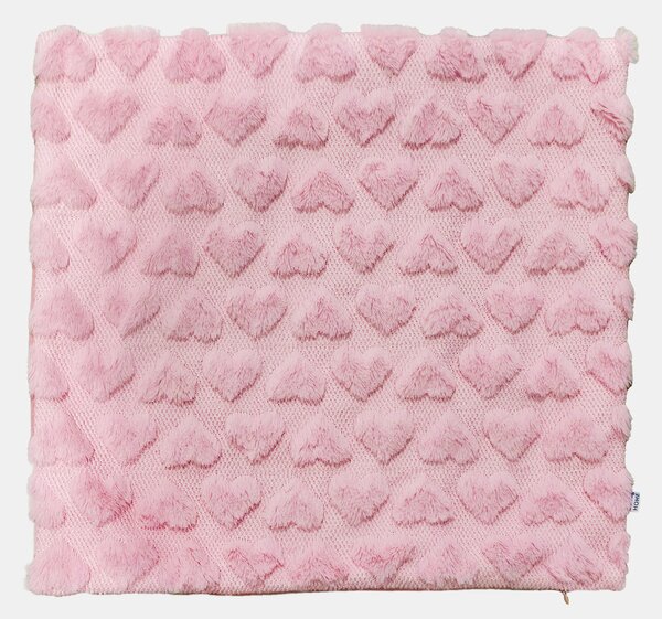 Sinsay - Párnahuzat domborított szívekkel - pasztellpink | FAVI.hu