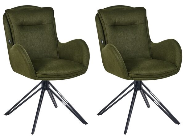 Étkezőzék kétdarabos szettben Anyag Sötétzöld | FAVI.hu