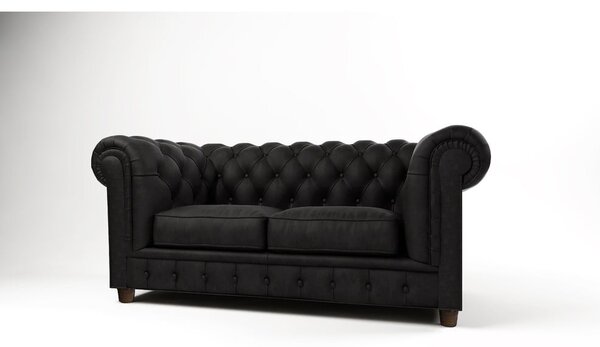 Fekete bársony kanapé 178 cm Cambridge – Ropez | FAVI.hu