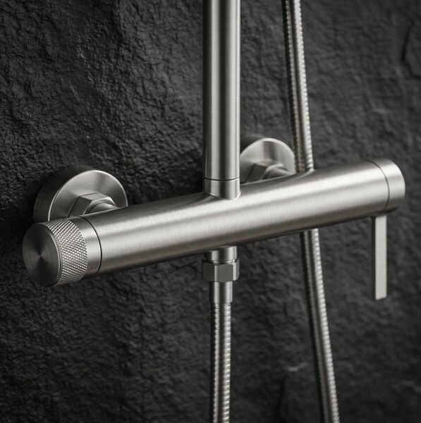 Zuhanyszett Rea Rivo Brush Nickel | FAVI.hu