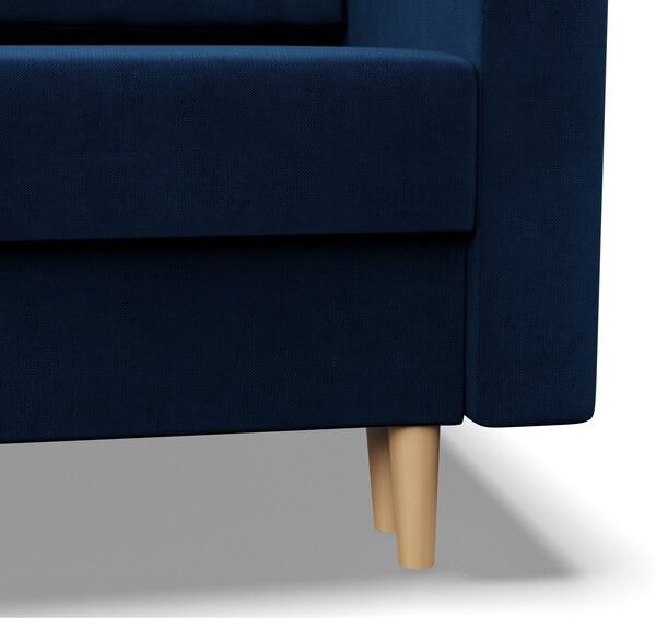 Összecsukható sarok ülőgarnitúra ETNA II Jobb Kék | FAVI.hu