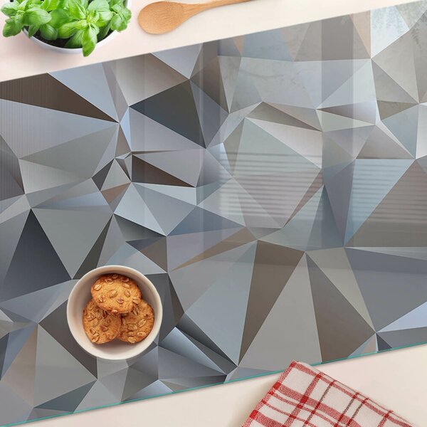 Edzett üveg vágódeszka Gyémántcsiszolt minta | FAVI.hu