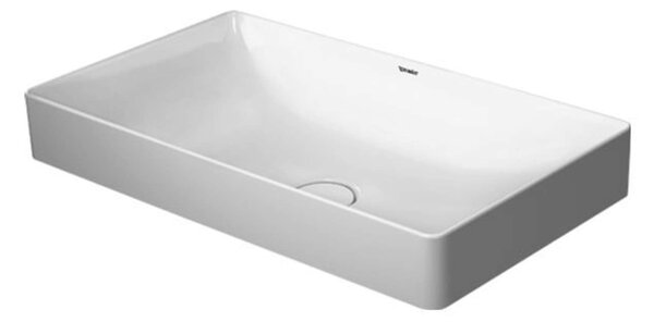 Duravit DuraSquare - Mosdókagyló 600x335 mm, DuraCeram, WonderGliss ...