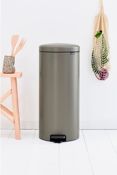 Szürke acél pedálos szemetes 30 l NewIcon – Brabantia | FAVI.hu