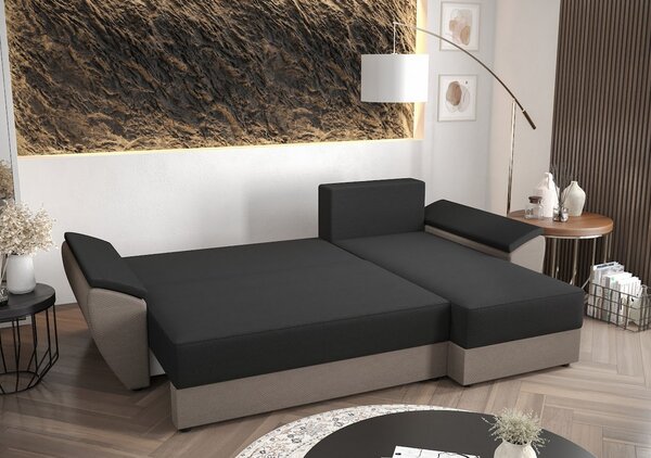 OPHELIA kinyitható sarok ülőgarnitúra - hamuszürke | FAVI.hu