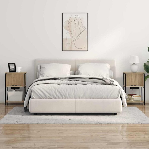 Éjjeliszekrény sonoma tölgy 38 x 31 x 61 cm Faanyag | FAVI.hu