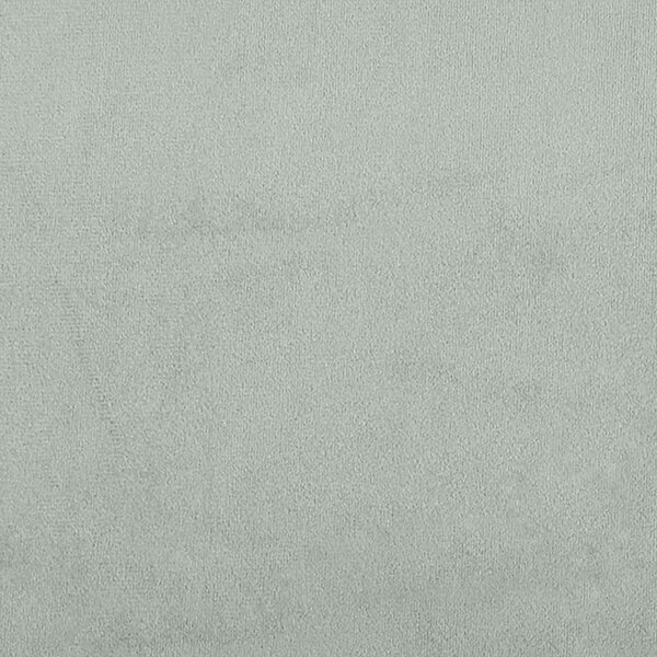 Kanapé párnák 2 pcs Világosszürke 45 x 45 cm Bársonyos szövet | FAVI.hu