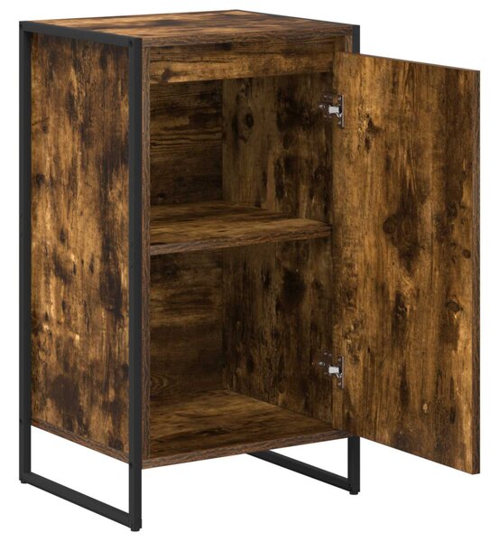 VidaXL Széf Füstös tölgy 43 x 36 x 75,5 cm Faanyag | FAVI.hu