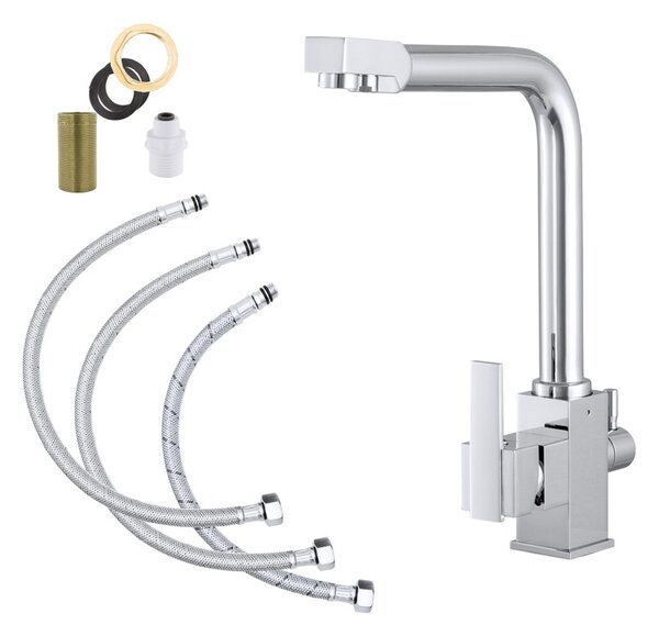 Gamma Nook Vízszűrős Mosogató Csaptelep - Króm | FAVI.hu