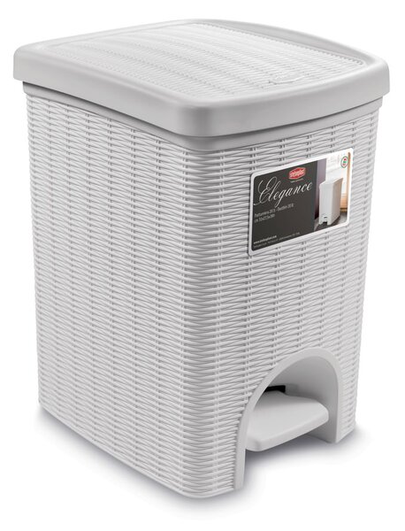 STEFANPLAST Hulladékgyűjtő 20 l, 31x27,5x39cm, fehér | FAVI.hu