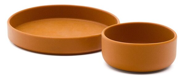 Szilikon gyerek étkészlet 2 db-os Lili – Kave Home | FAVI.hu