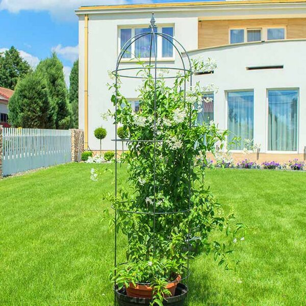 Kerti obeliszk növényfuttató, 120 cm | FAVI.hu