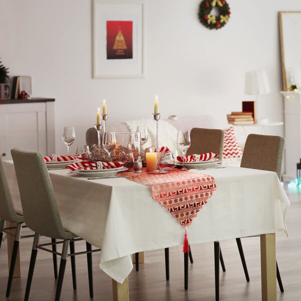 Family 58535G Karácsonyi asztalterítő futó - 180 x 35 cm | FAVI.hu