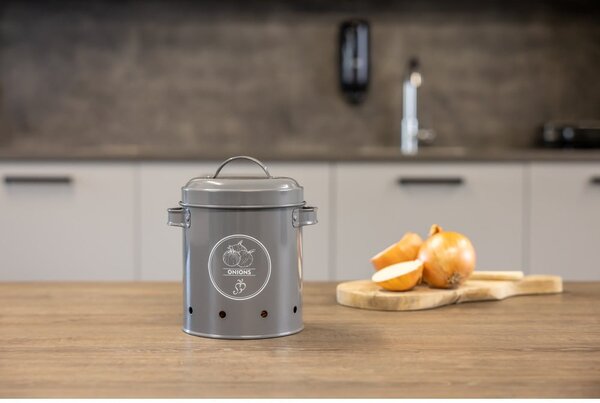 Acél hagymatartó doboz Secret Du Potager – Esschert Design | FAVI.hu