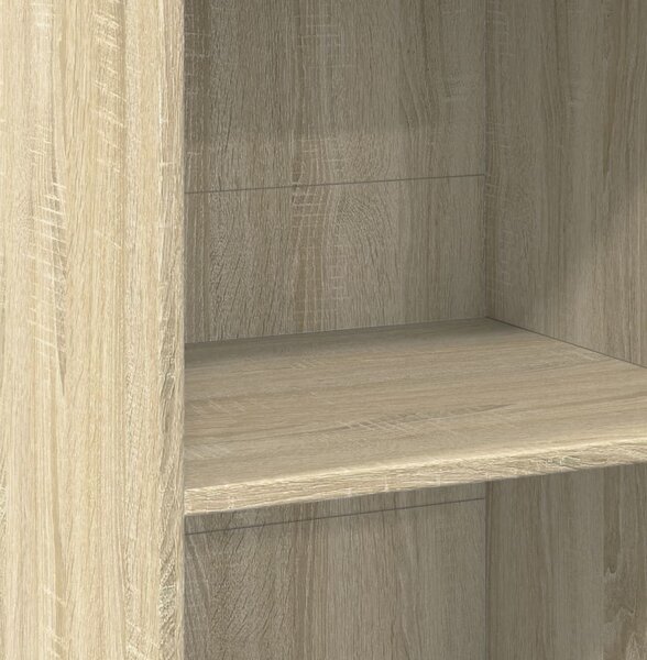 Sonoma tölgy színű szerelt fa magasszekrény 50 x 41 x 124 cm | FAVI.hu