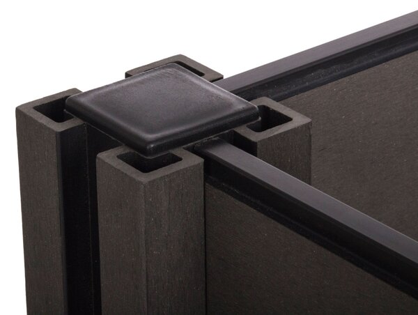 G21 Crop magaságyás 143 x 68 x 54, WPC, Ében | FAVI.hu