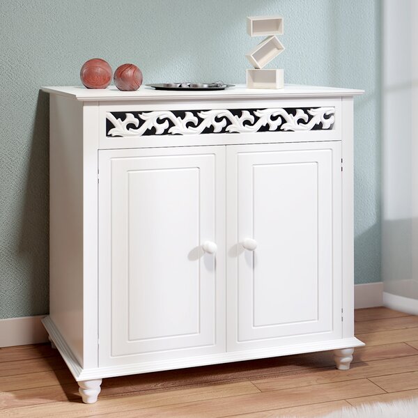 Casaria® Dresser Decor - fehér | FAVI.hu