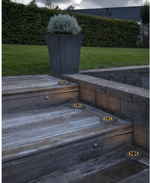 Lawnlight 2 db kültéri napelemes LED lámpa, ø 11 cm - Star Trading ...