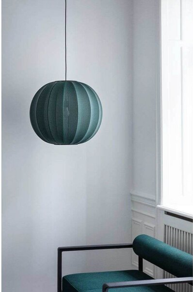 Made By Hand Knit-Wit 45 Round LED Függőlámpa Burgundy - Hálószoba ...